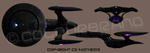 Theurgy-class Starship Schematics | Dorsal View by Auctor-Lucan on ...