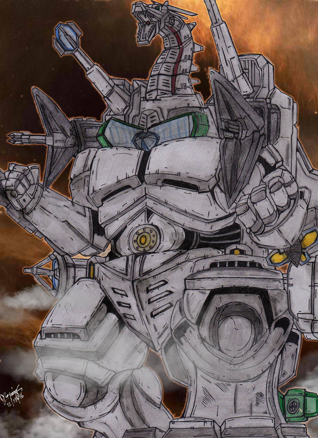 King God MechaGodzilla Great by AVGK04 on DeviantArt
