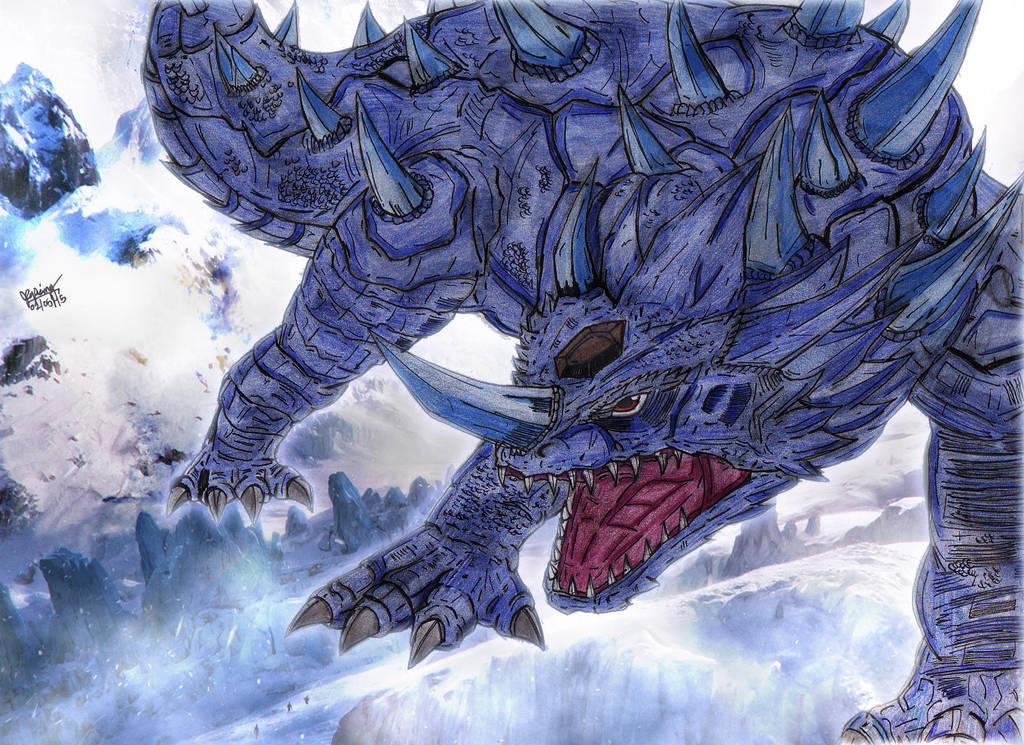 REQUEST: Barugon Heisei - Manga Design by AVGK04 on DeviantArt