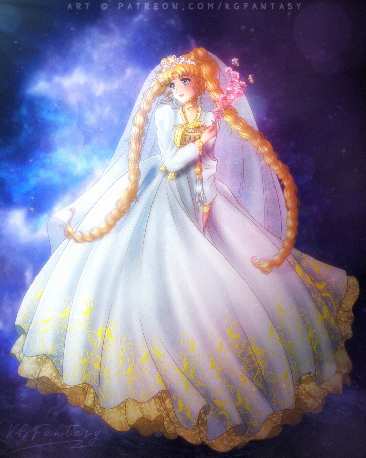 Redraw: Living Goddess (Sailor Moon R) by kgfantasy on DeviantArt