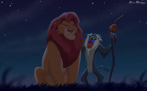 The Lion King - Simba and spirit of the Mufasa by Diego32Tiger on ...