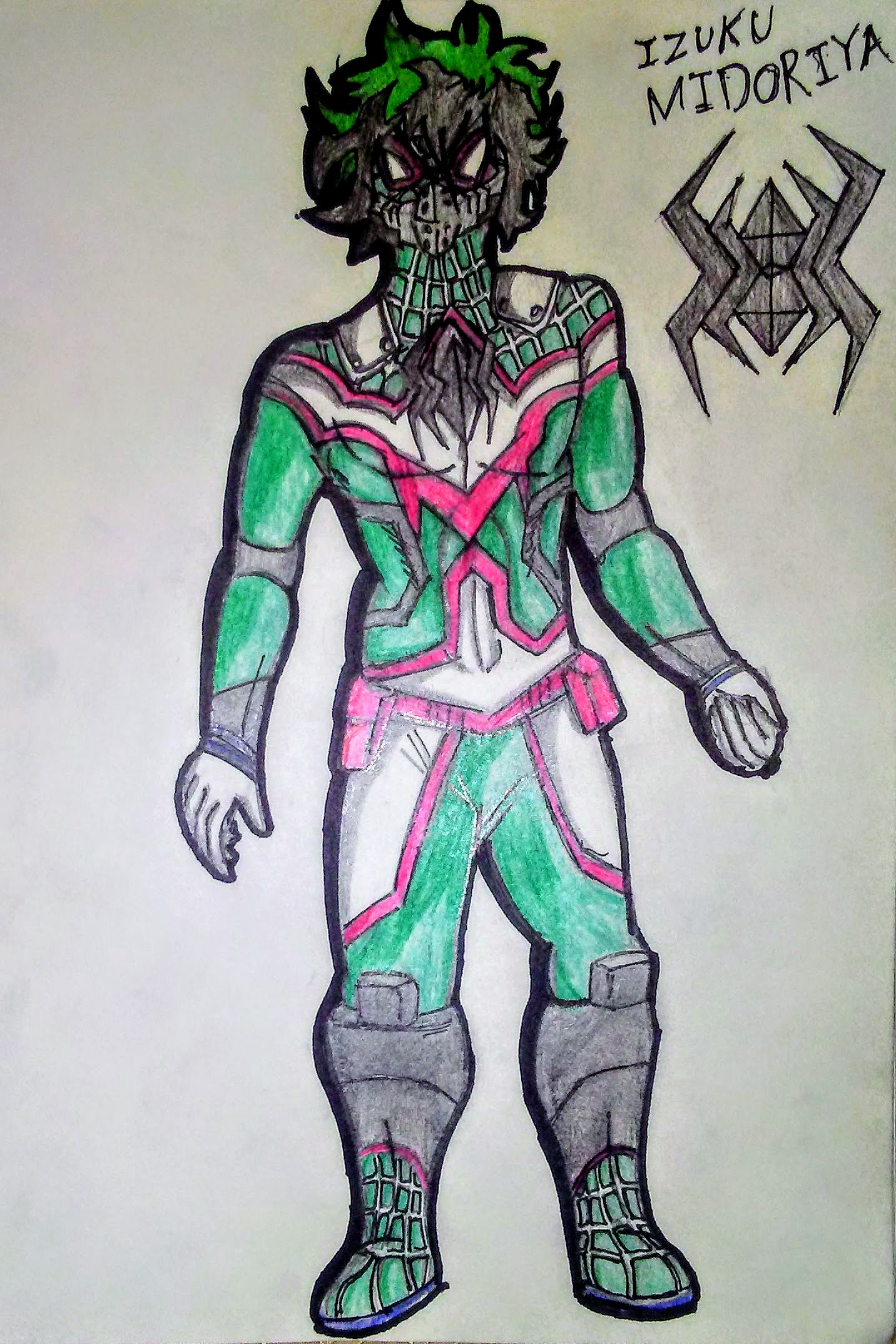 Spider-Verse #1 - Izuku Midoriya || Spider-Man/MHA by WutisGoodinDaHood ...