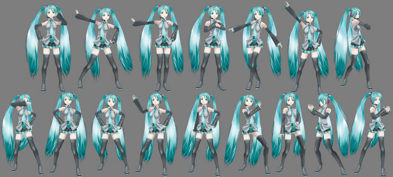 Hatsune Miku Dance WIP by Athey on DeviantArt