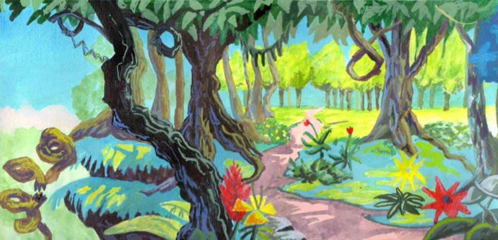 Sonic the hedgehog Satam Forest knothole pathway by KEVIN-K-DEVIANTART ...