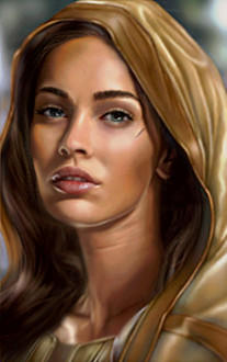 Baldur's Gate II Custom Portrait Female by chumbuckette on DeviantArt