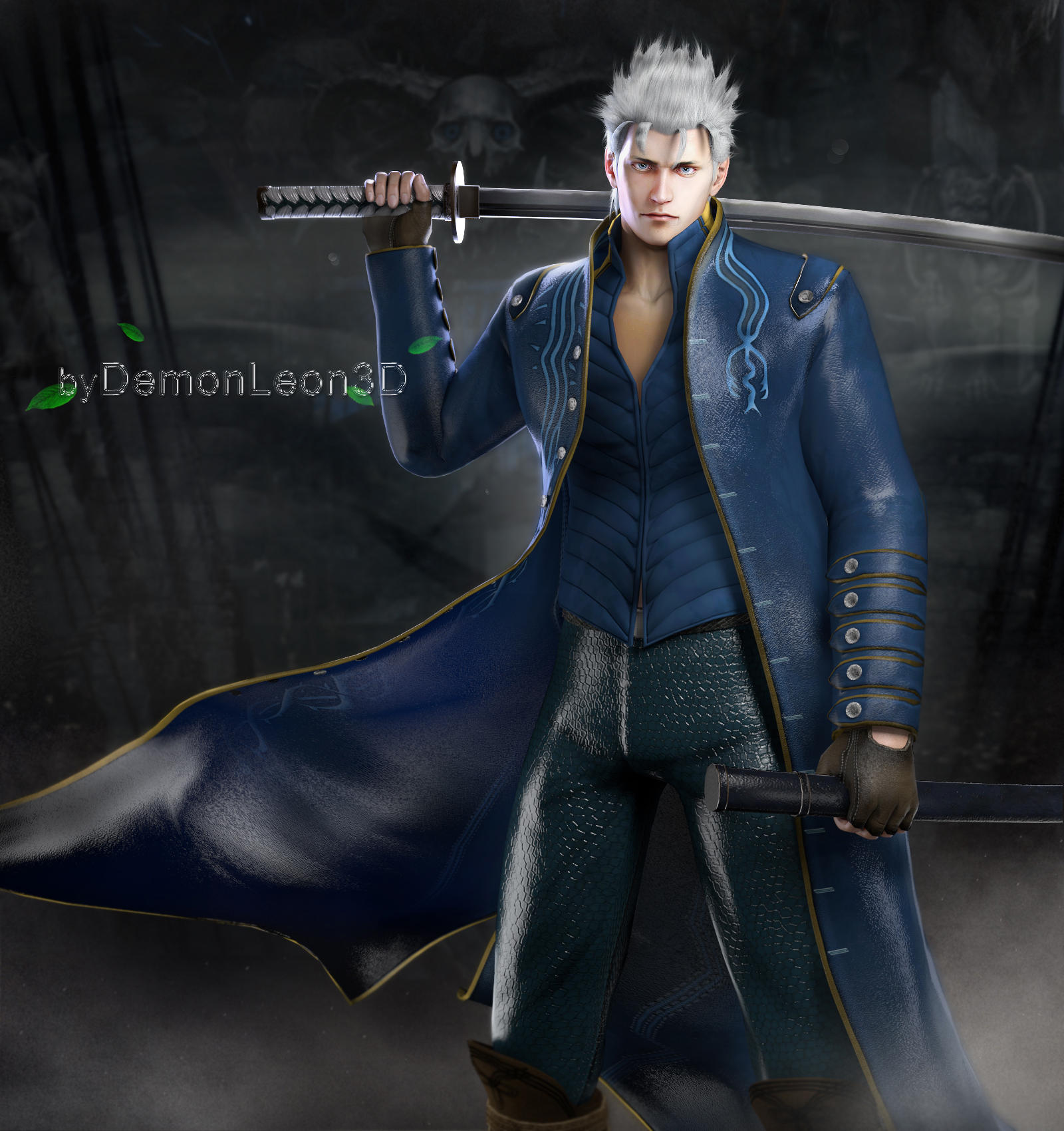 Dante by DemonLeon3D on DeviantArt