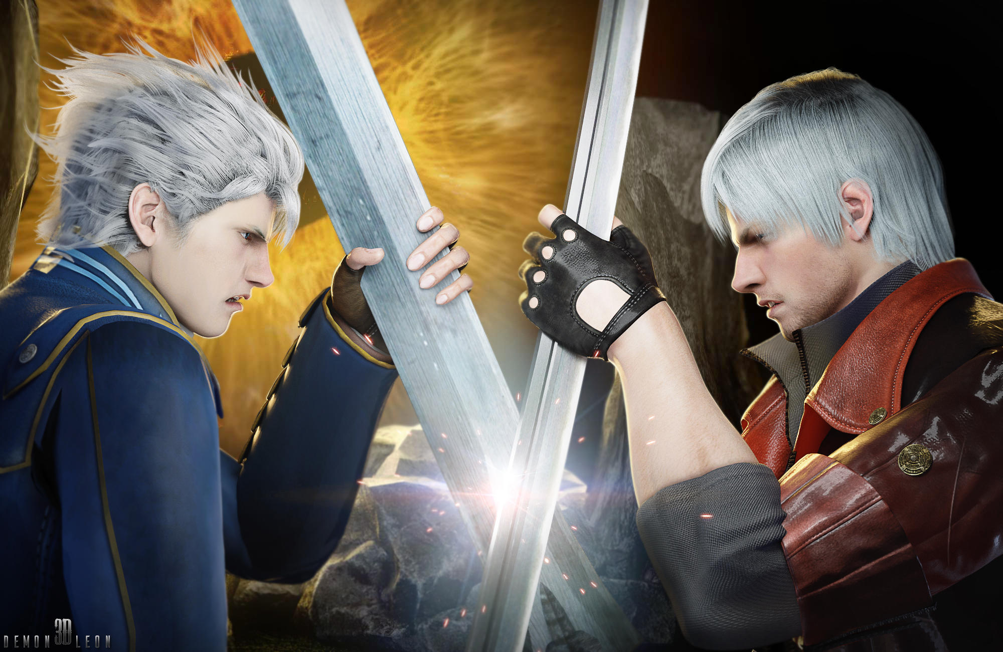 Dante by DemonLeon3D on DeviantArt