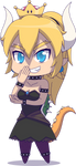 Chibi Bowsette by Zacatron94 on DeviantArt