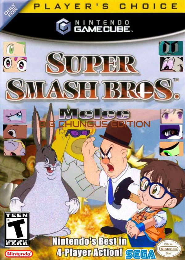 Super Smash Bros. Melee big chungus edition by FUNImation2002 on DeviantArt