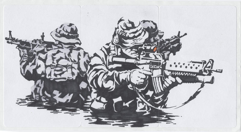 Navy SEALs by MarcWasHere on DeviantArt
