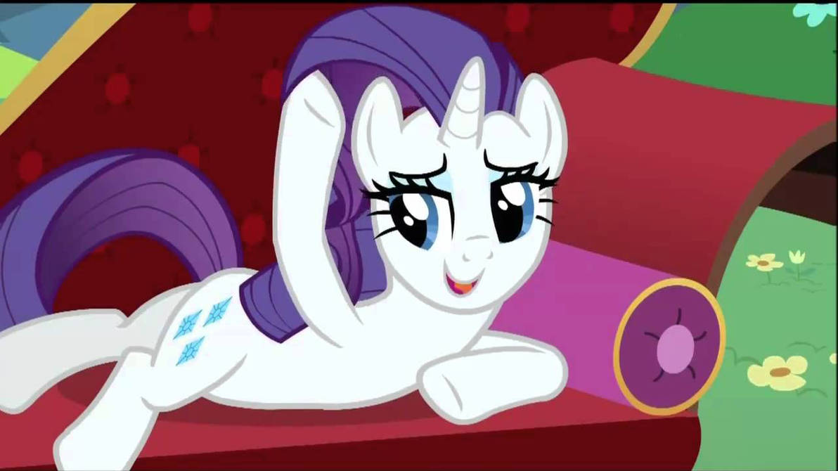 Rarity on drama couch by xbi on DeviantArt