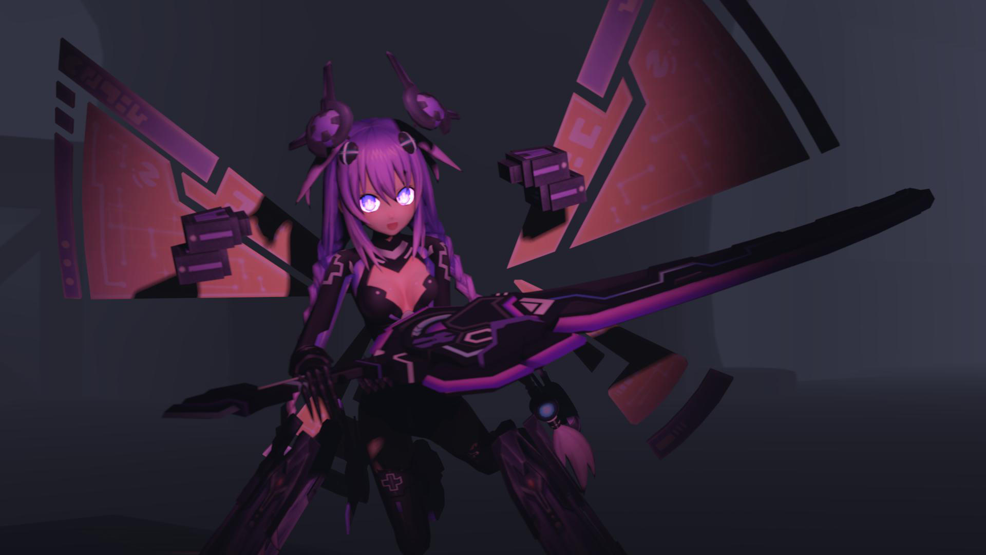 (Hyperdimension Neptunia)(Neptune)Purple Heart!!! by nonttyboy on ...