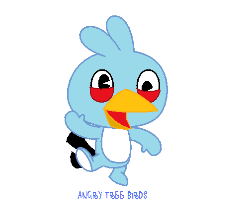 Angry Bird and HTF crossover 2 by SomeDumbDeviant on DeviantArt