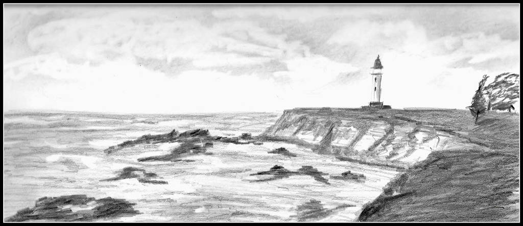 Coastal Sketch by RebelBMW on DeviantArt