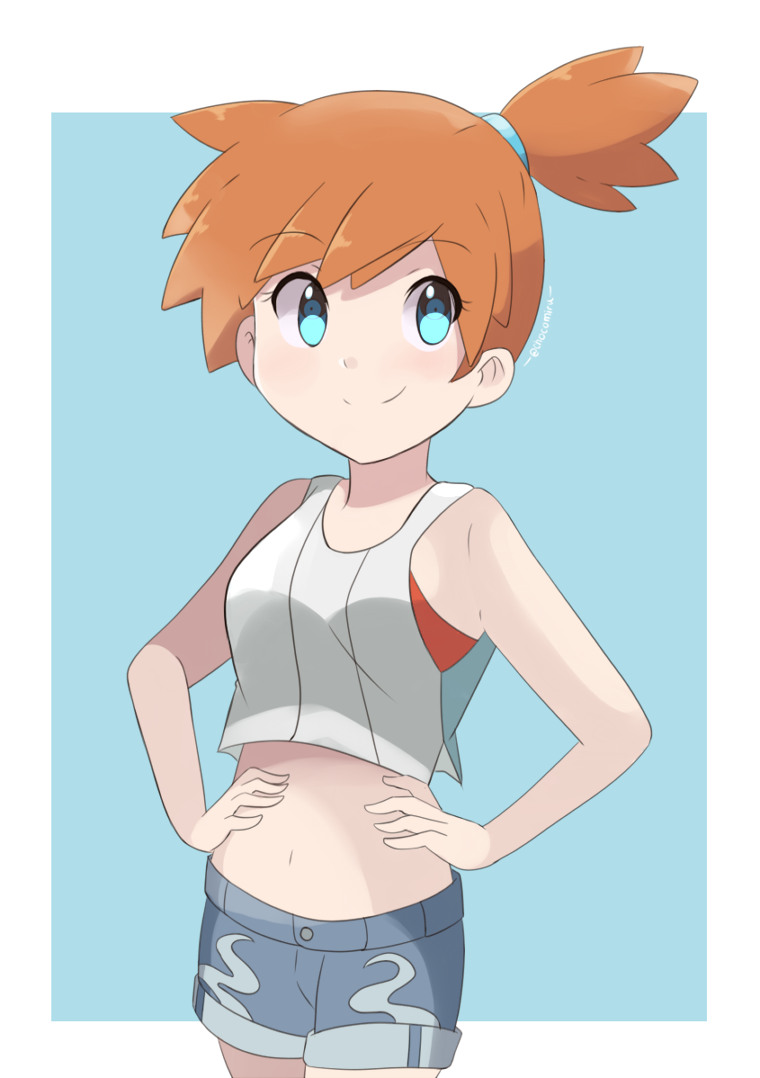 Pokemon Let's Go PE - Gym Leader Misty by chocomiru02 on DeviantArt