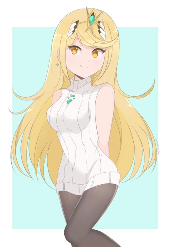 Xenoblade Chronicles 2 - Mythra (Alt Outfit) by chocomiru02 on DeviantArt Xenoblade Chronicles 2 - Mythra (Alt Outfit) by chocomiru02 on DeviantArt
