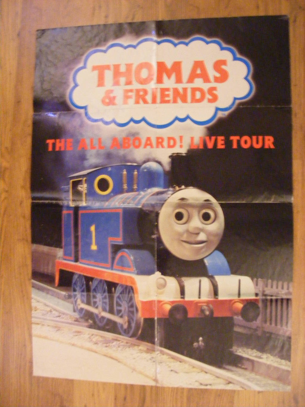 Thomas The All Aboard! Live Tour 2004 poster by Curtis-Parish on DeviantArt Thomas The All Aboard! Live Tour 2004 poster by Curtis-Parish on DeviantArt