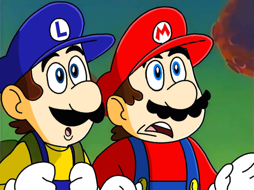 Mario And Luigi Close up (SMB: TGMTRPP Remake) by PrincessPuccadomiNyo ...