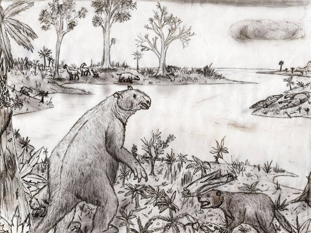 The Pliocene in La Guajira by Zimices on DeviantArt