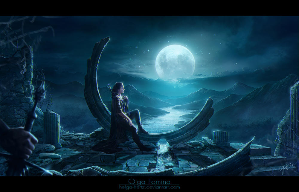 by Olga Fomina, AKA Helga Helleborus : r/DarkGothicArt