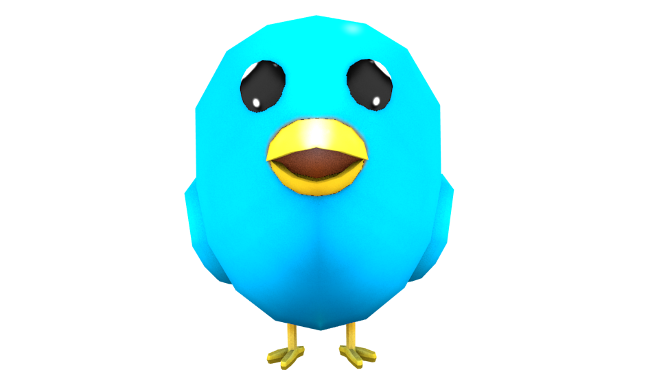 Twitter bird GFX by HanaSketchbook on DeviantArt