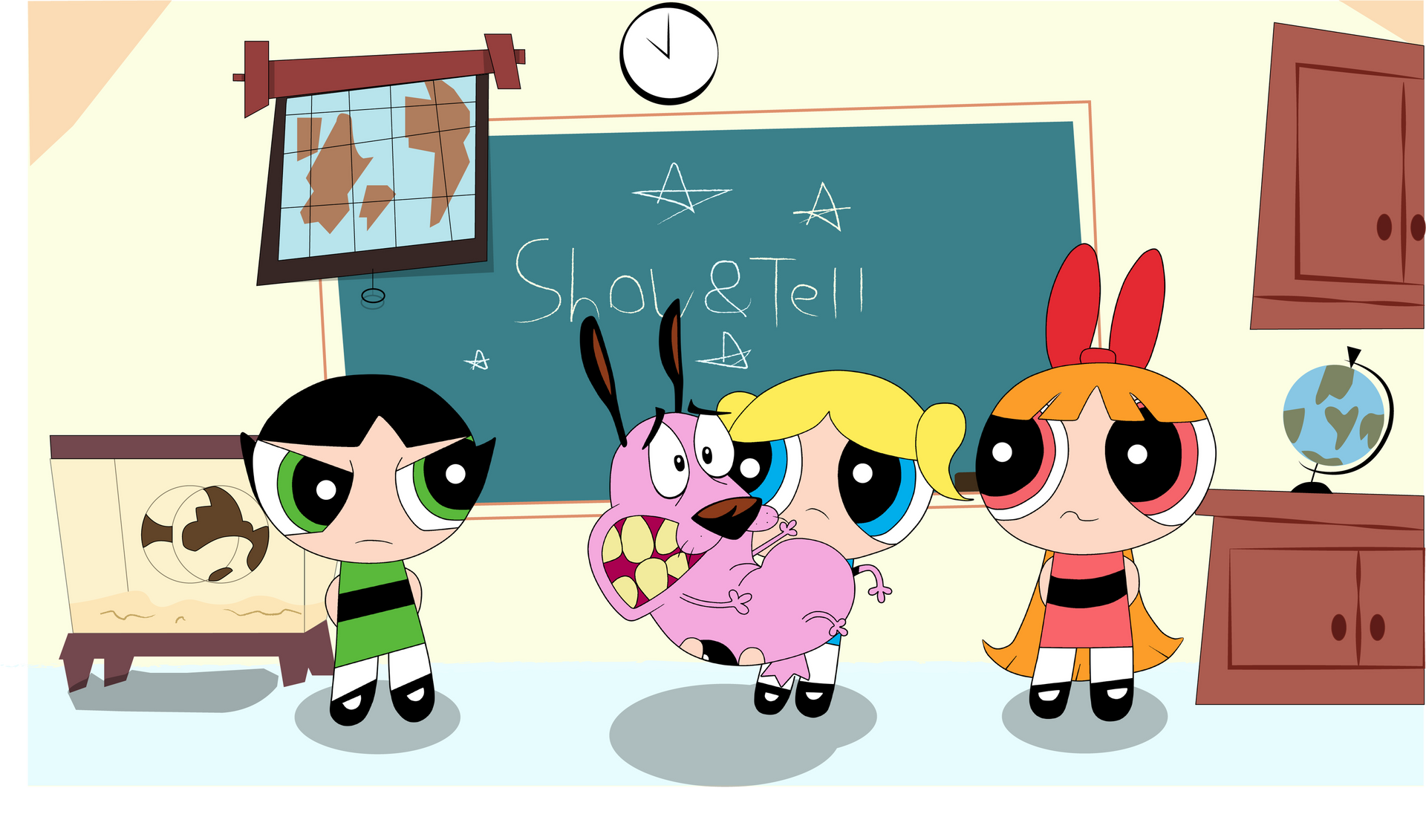 Crossover on Classic-PPG-Fanclub - DeviantArt