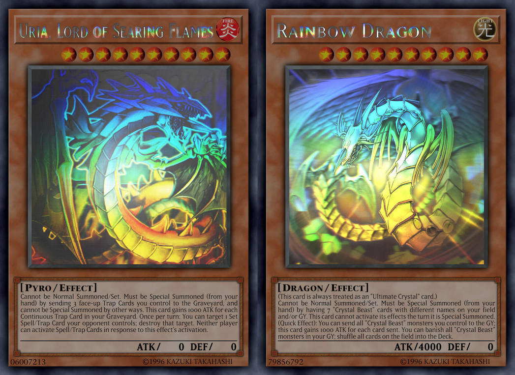 Uria - Rainbow Dragon (Ghost rares) by sangmaitre on DeviantArt