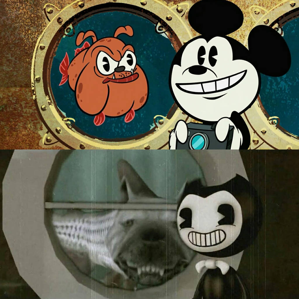 Mickey Mouse/Bendy Comparison 2 by OPandTSFan on DeviantArt