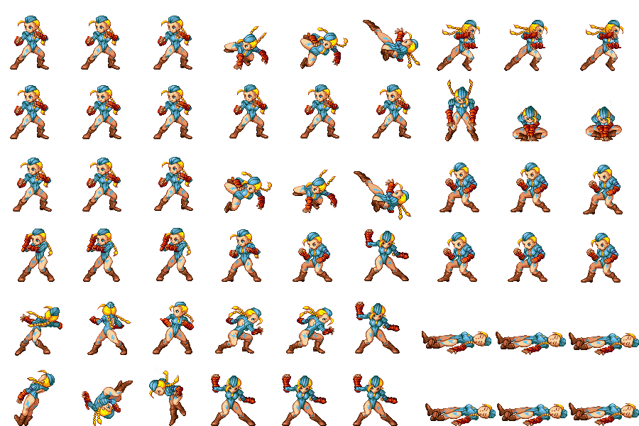 Cammy White Side-View Battler (RPG Maker MV) by RodrigoKunGames on DeviantArt