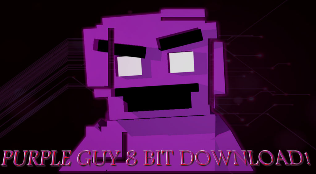 Purple Guy 8 Bit Download! by JoseTheMaker on DeviantArt