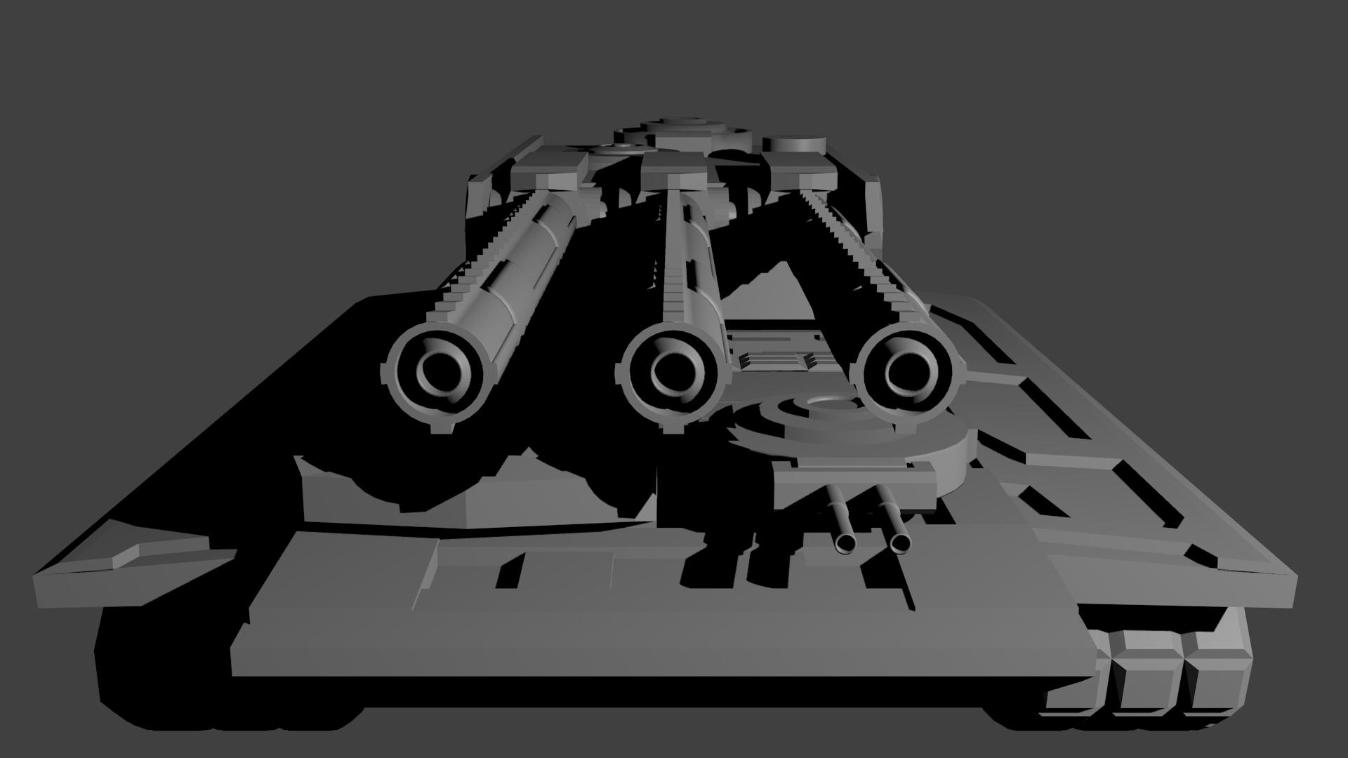 Morgan Assault Tank - Front by demforr on DeviantArt