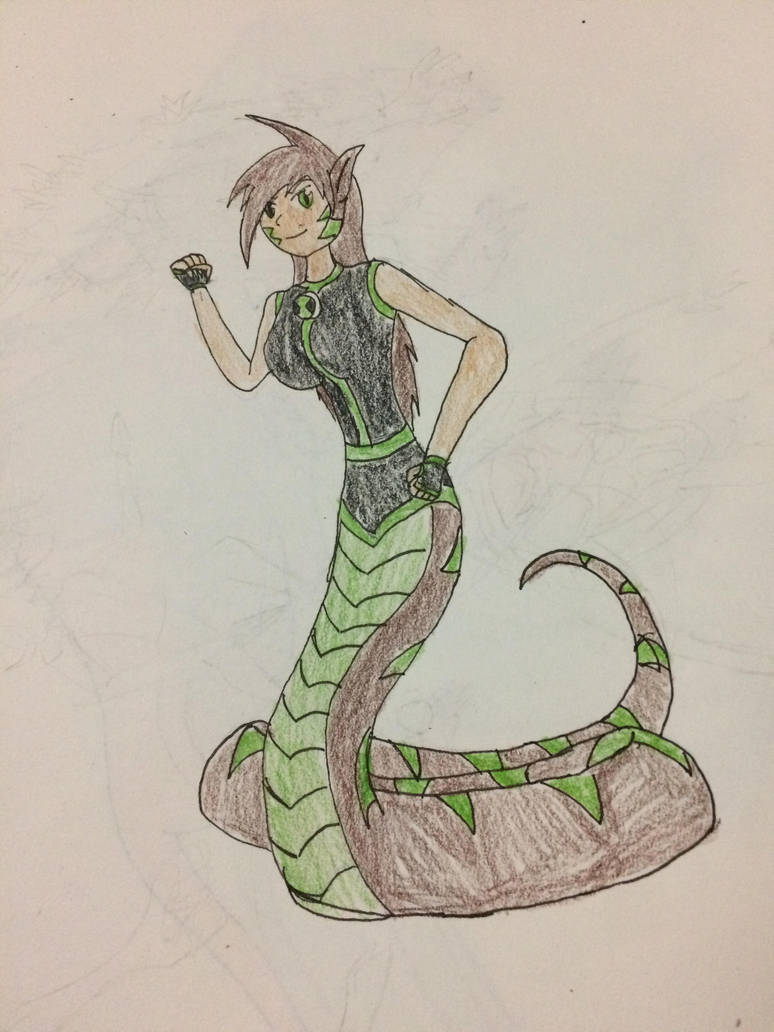 Ben 10 OC Alien Amazonda!! by Humatrix-X-24 on DeviantArt