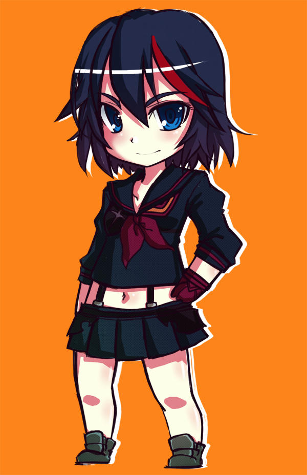 Kill la Kill - Chibi Matoi Ryuuko by MightyLeafy on DeviantArt