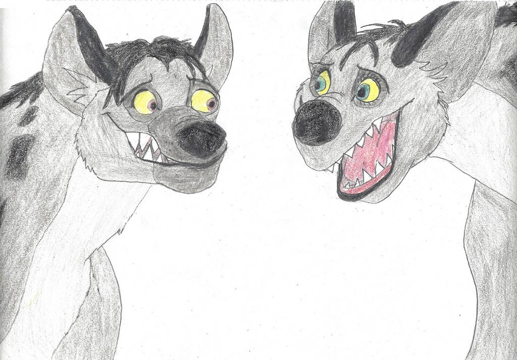 Simba and Nala turn into Hyenas II by goodtimesroll44 on DeviantArt