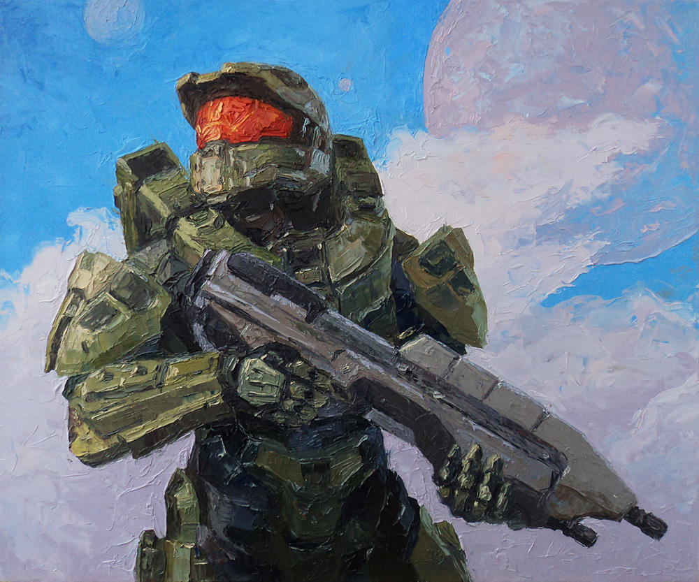 Master Chief by Lobzov on DeviantArt