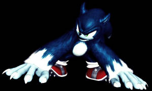 Sonic the Werehog HD Render by Shadow-chan15 on DeviantArt