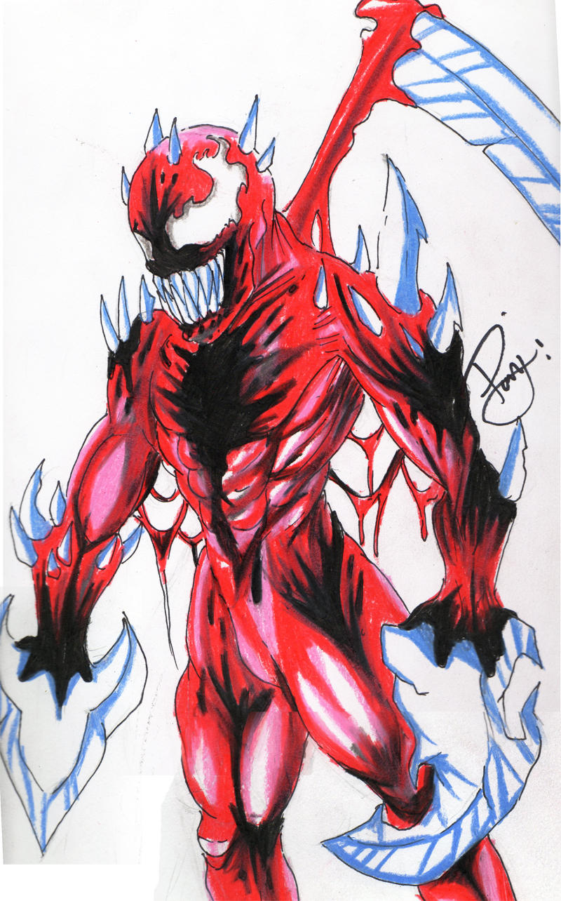 The Symbiote-Carnage-Anguish by xredsoulsx on DeviantArt