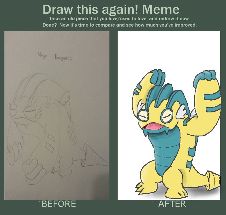 Mega Dunsparce XD by TheHackingRotom on DeviantArt