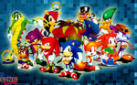 Classic Sonic The Hedgehog And Friends Wallpaper by SonicTheHedgehogBG ...