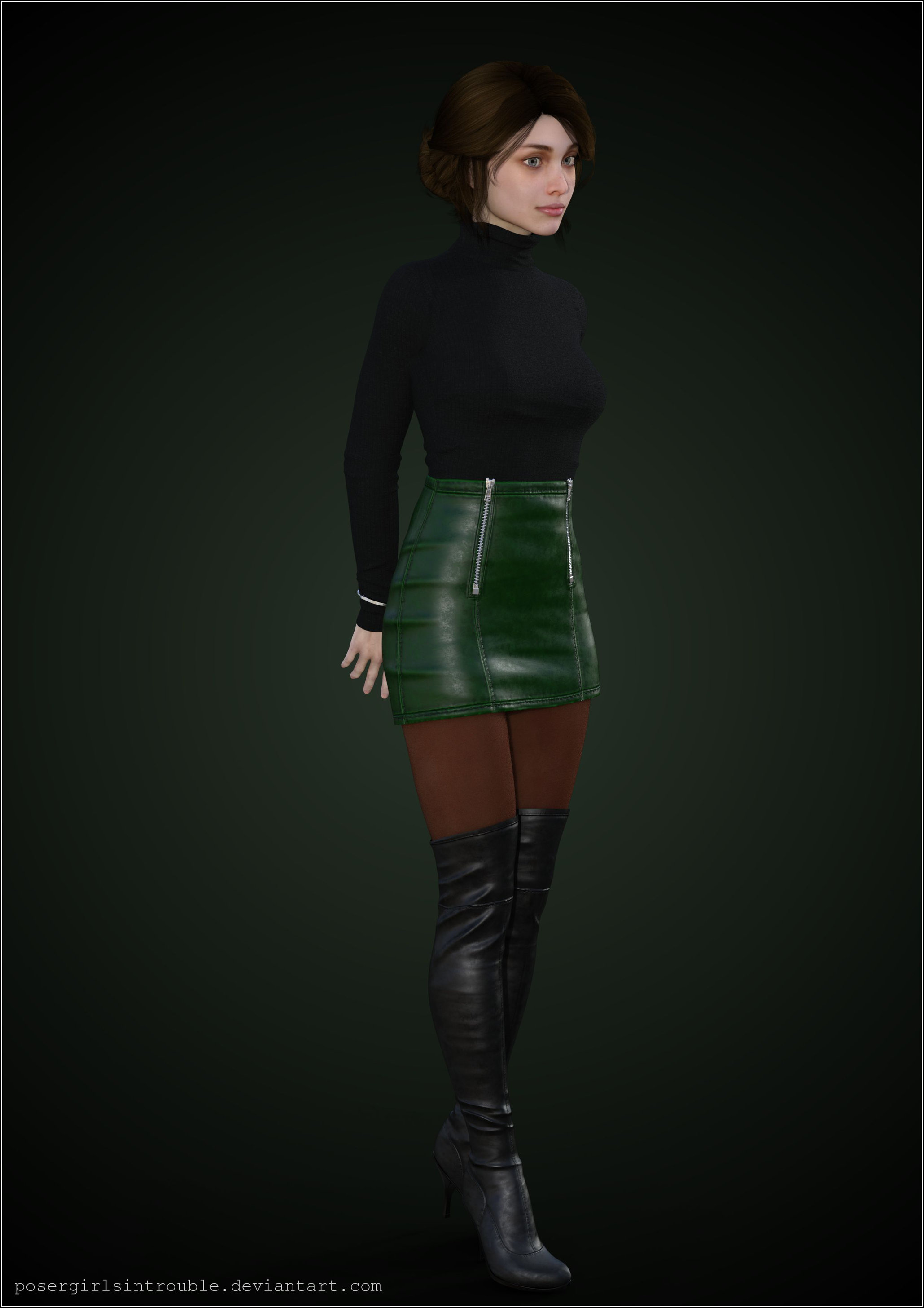 DAZ Girl in Trouble 1 by PoserGirlsInTrouble on DeviantArt