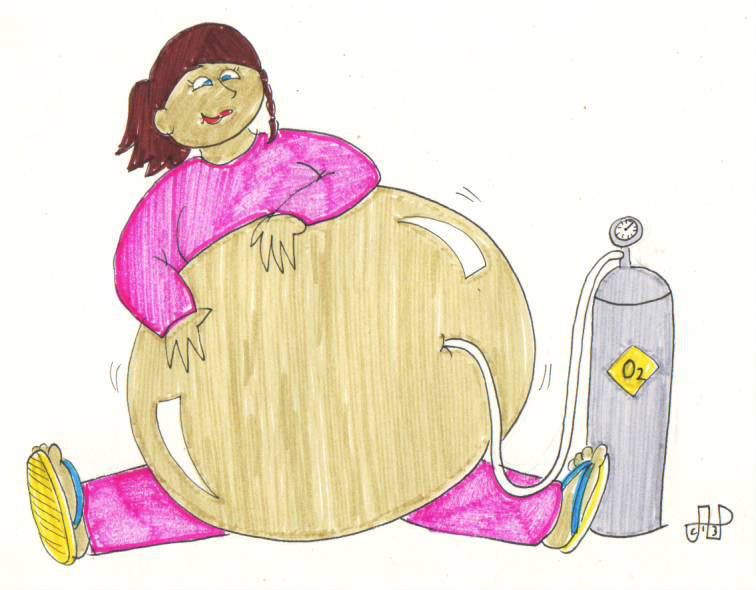 Brooke's Balloon Belly by EmperorNortonII on DeviantArt