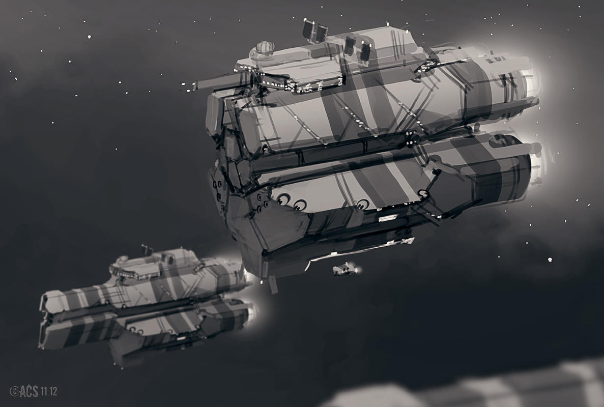 Troop Transport Ship by Shimmering-Sword on DeviantArt