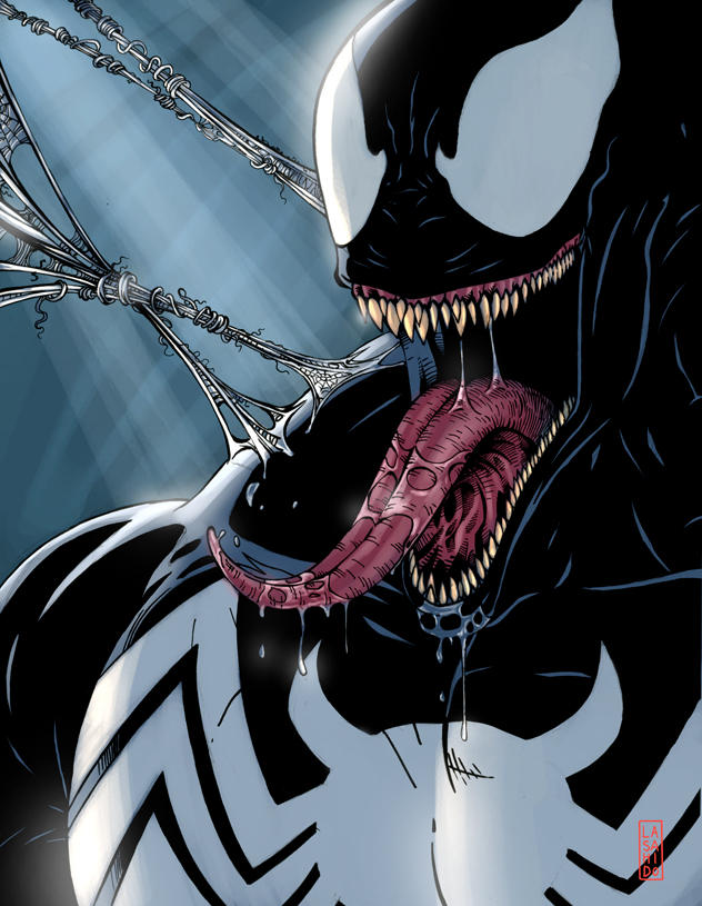 Laughing Venom by LASAHIDO on DeviantArt
