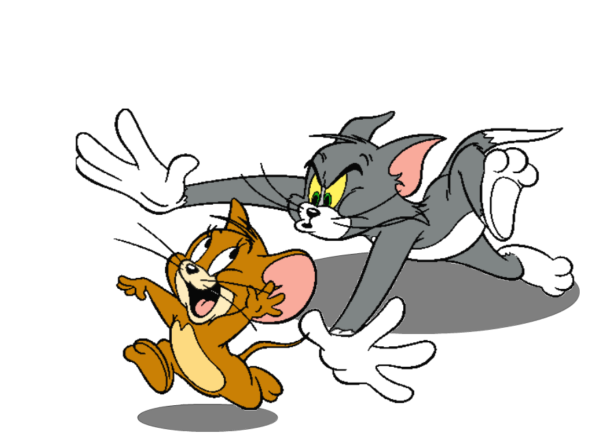 Tom and Jerry - Chase no bg by ThomasPussyCat on DeviantArt