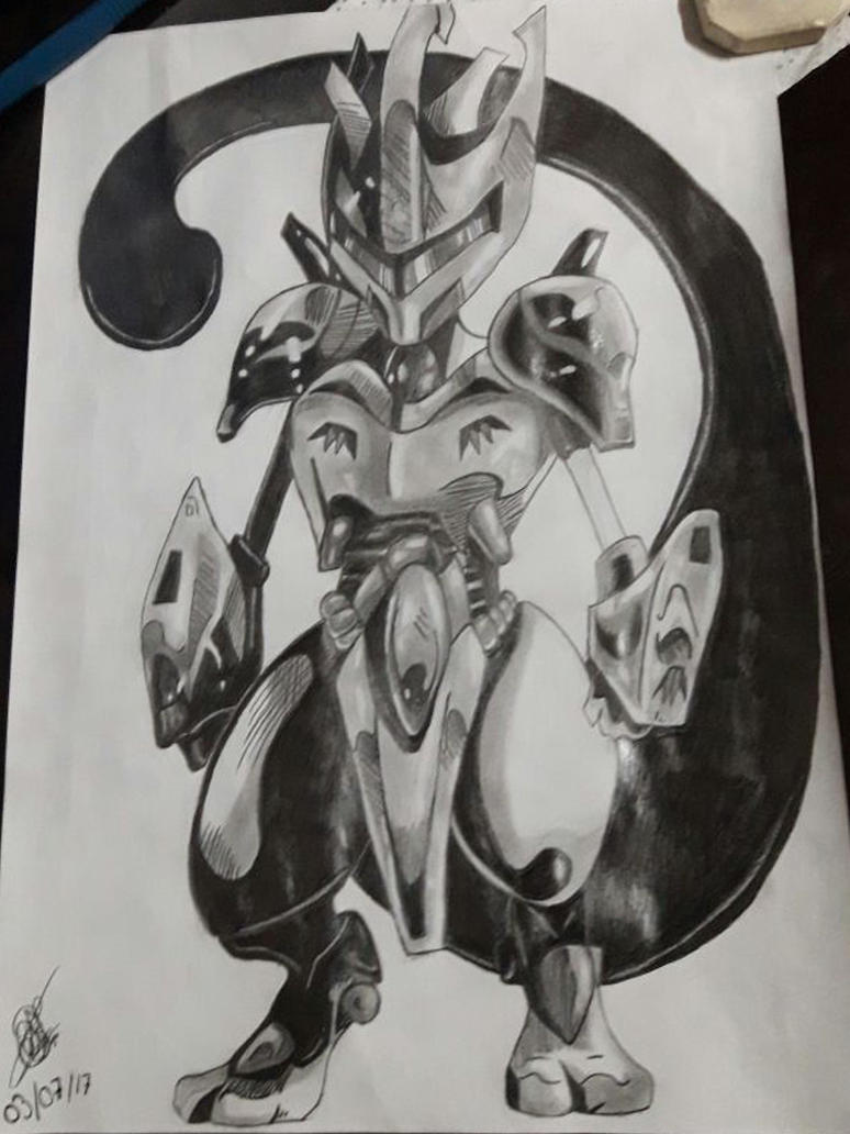 Mewtwo Armor Finished by B-Florencio on DeviantArt