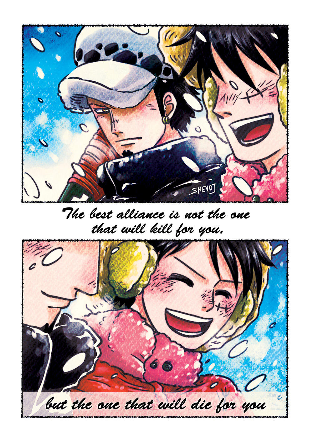 [LawLu] The Best Alliance by shevoj on DeviantArt