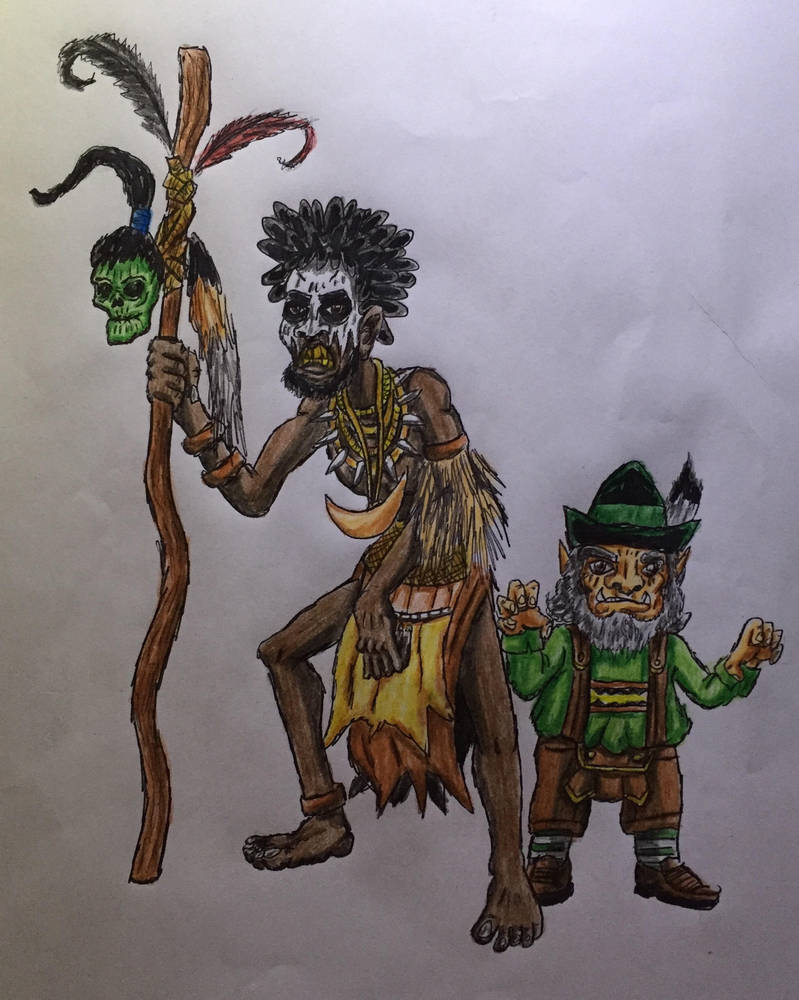 Goosebumps Muglani, Cronby, and Shrunken Head by BozzerKazooers on ...