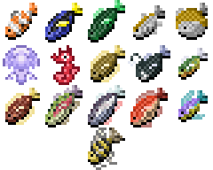 MINECRAFT - Styled Fish by EpicTwannehz on DeviantArt