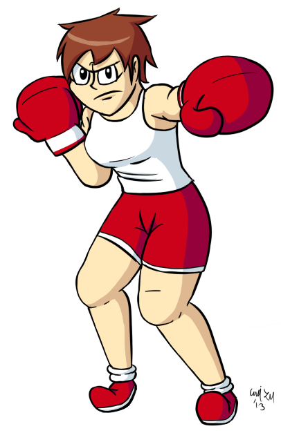 Boxer Girl by Katonator on DeviantArt