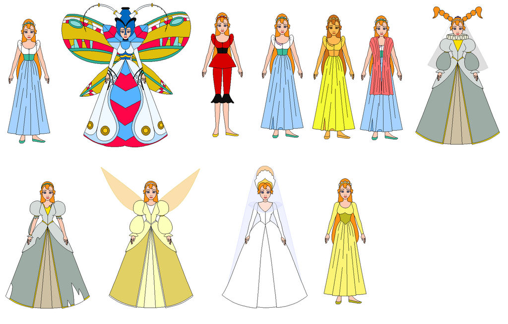 Thumbelina in all dress by PPsantos1989 on DeviantArt